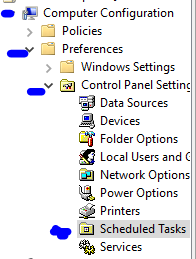 Immediate task- deploy scripts in group policy – Steven’s Knowledge Base