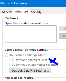 Enforce Outlook Exchange Cache Mode – Steven's Event Log