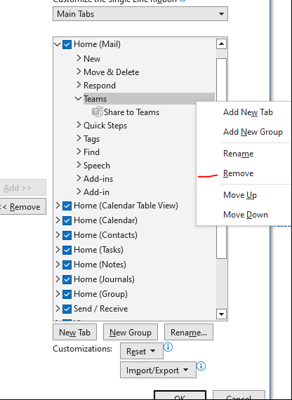 Office Ribbon/Quick access Custom ribbon – Steven’s Knowledge Base