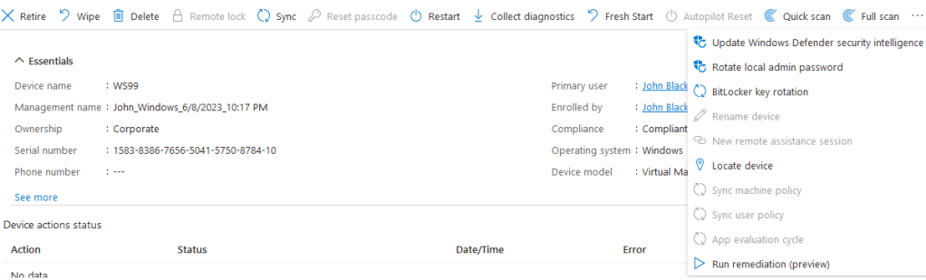 Windows Enrollment-COBO-MDM [Mobile Device Management] User Scope ...