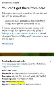 Conditional Access- Unmanaged Devices- App Enforced Restrictions ...