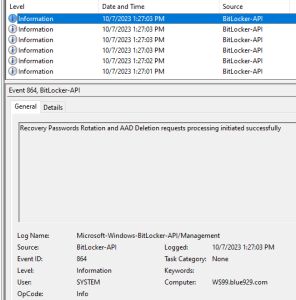 Intune- Bitlocker Recovery key Rotation + Non Compatible TPM – Steven's ...