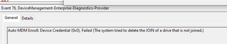 Microsoft Entra Hybrid Join – Troubleshoot – Steven's Event Log