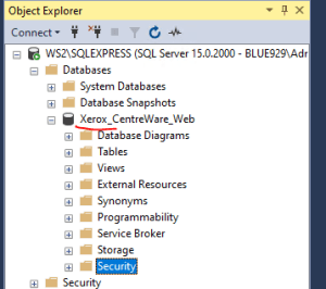 Xerox CentreWare Web installation – Steven's Event Log