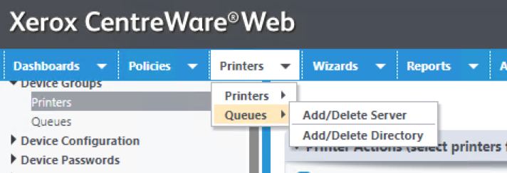 Xerox CentreWare Web Active Directories Print server – Steven's Event Log