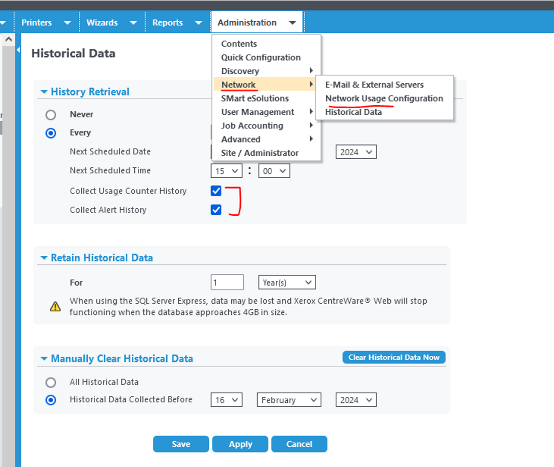 Xerox Centreware Web Reporting – Steven's Event Log